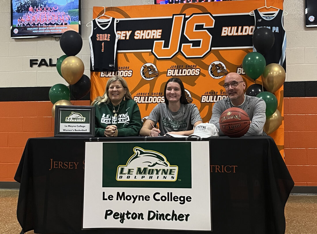 Shore’s Dincher signs letter of intent to play hoops at Le Moyne | News ...
